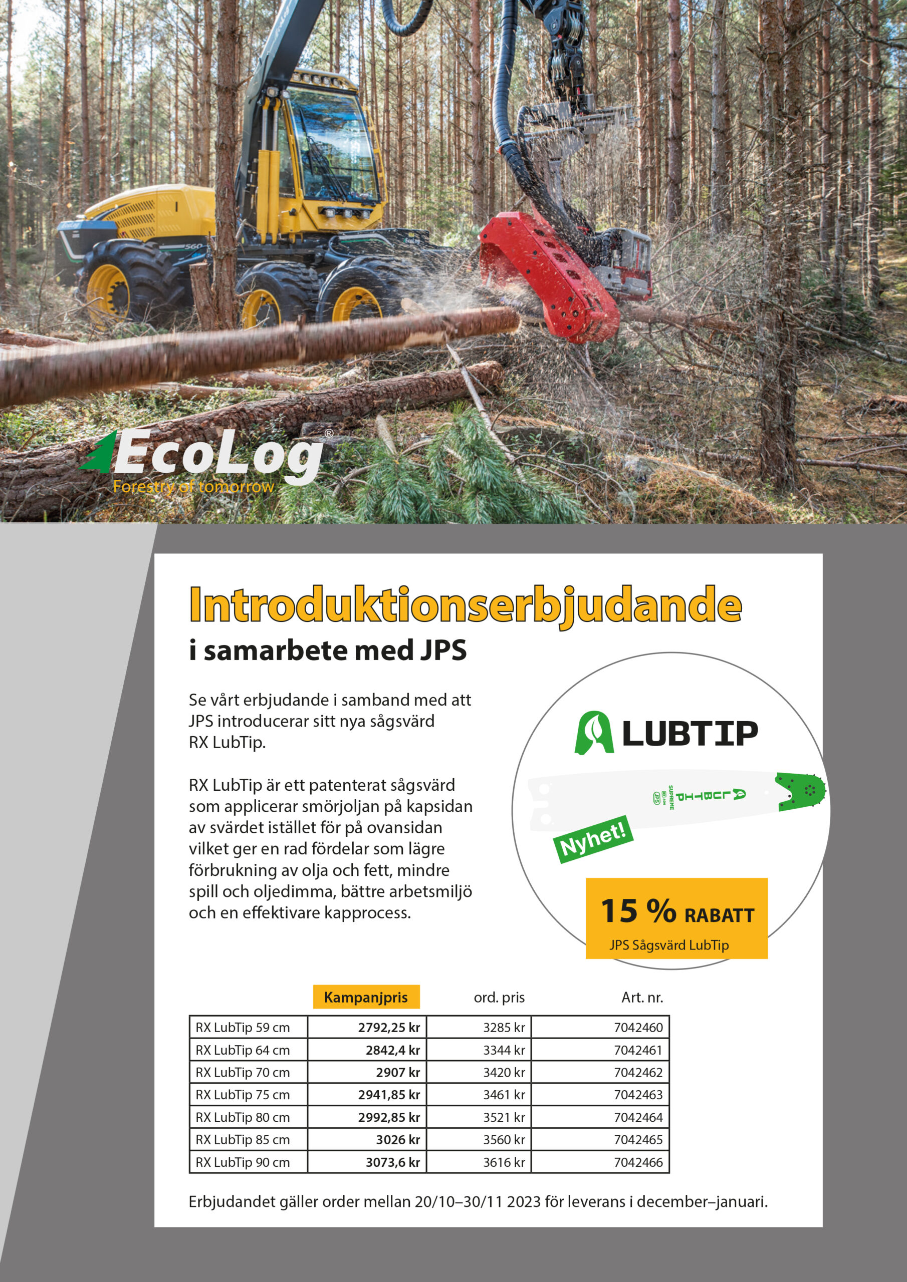 Höstkampanj 2023 - Ecolog